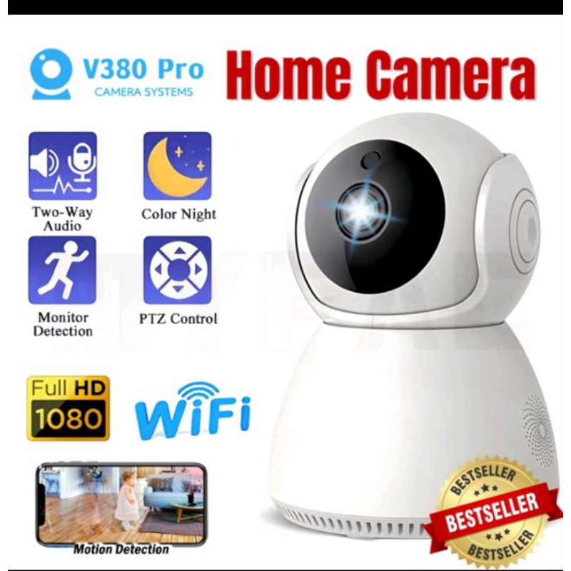 Jual Cctv WIFI Snowman V380 Pro Smart IP Kamera HD 1080p 8 Mp With ...