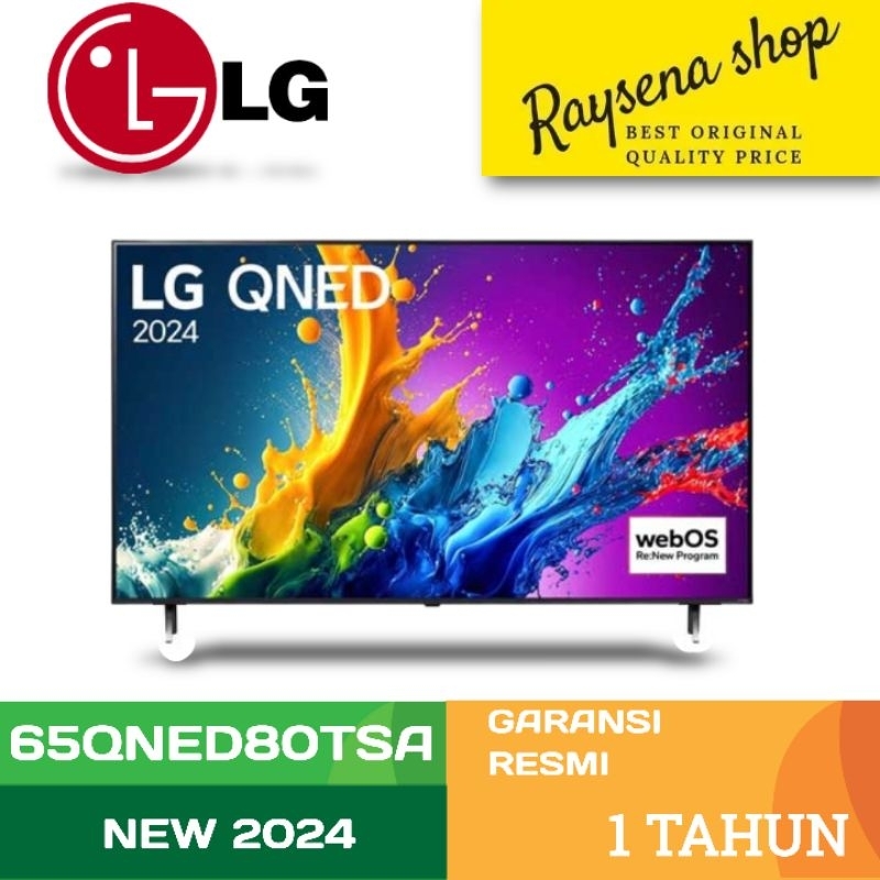 Jual LG 65 Inch Smart TV 4K QNED80 65QNED80TSA NEW SERIES 2024 65QNED80 ...