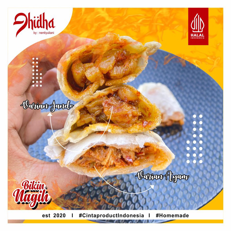 Jual cireng isi jumbo ayam & jando pedass | Shopee Indonesia