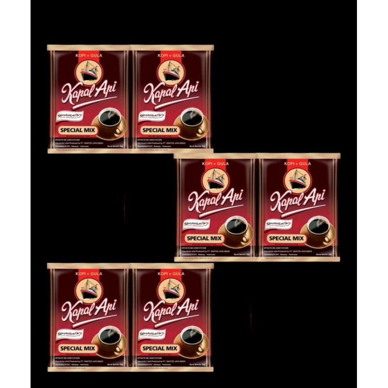 Jual kopi kapal kopi Kapal Api Special Mix (Kopi Renteng Isi 11 sachet ...