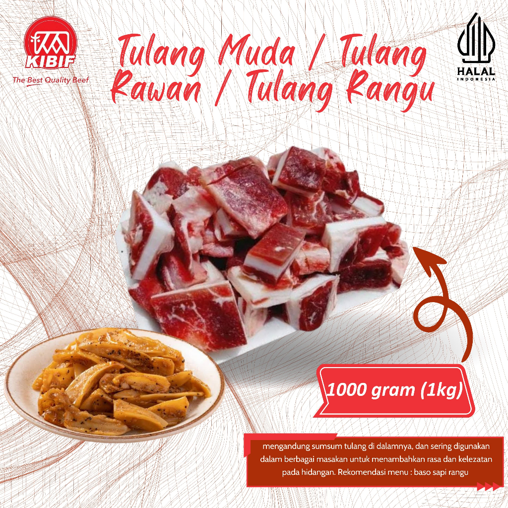 Jual Tulang muda / tulang rawan / tulang rangu 1kg | Shopee Indonesia