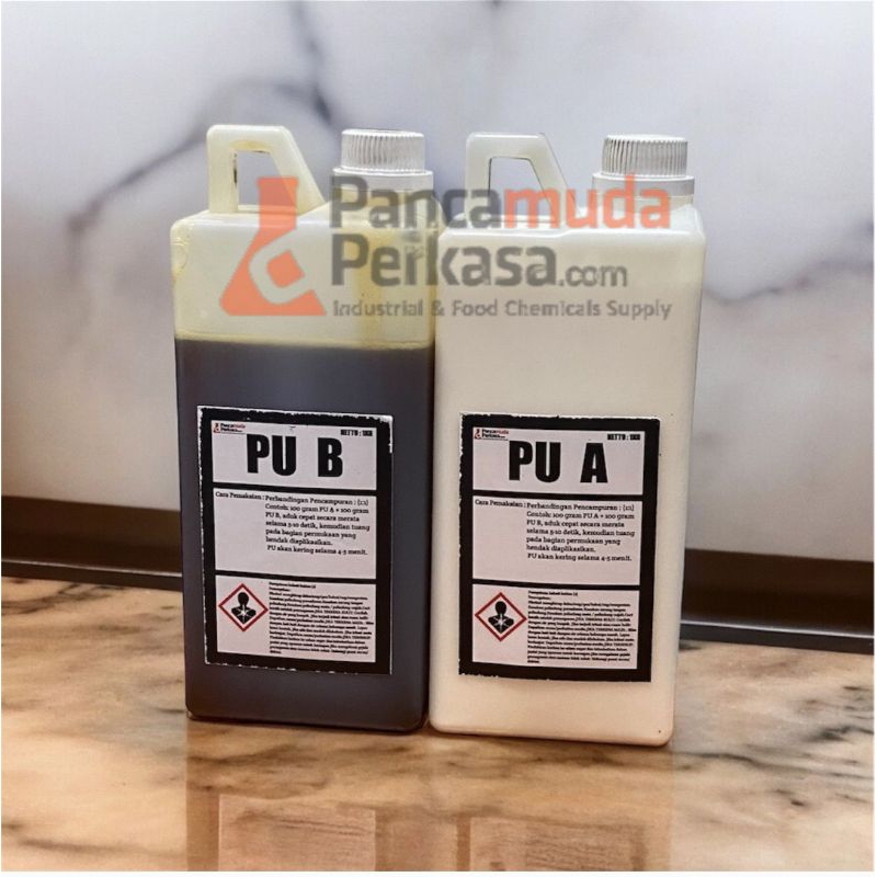 Jual Pu foam (2 Kg) Part A 1 Kg Part B 1 Kg Busa Lentur. Busa jok ...