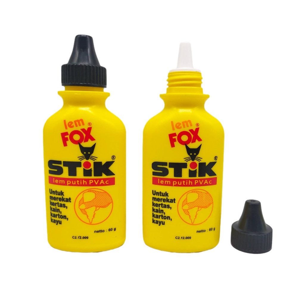 Jual LEM FOX GLUE STICK PVAC 60GR | Shopee Indonesia