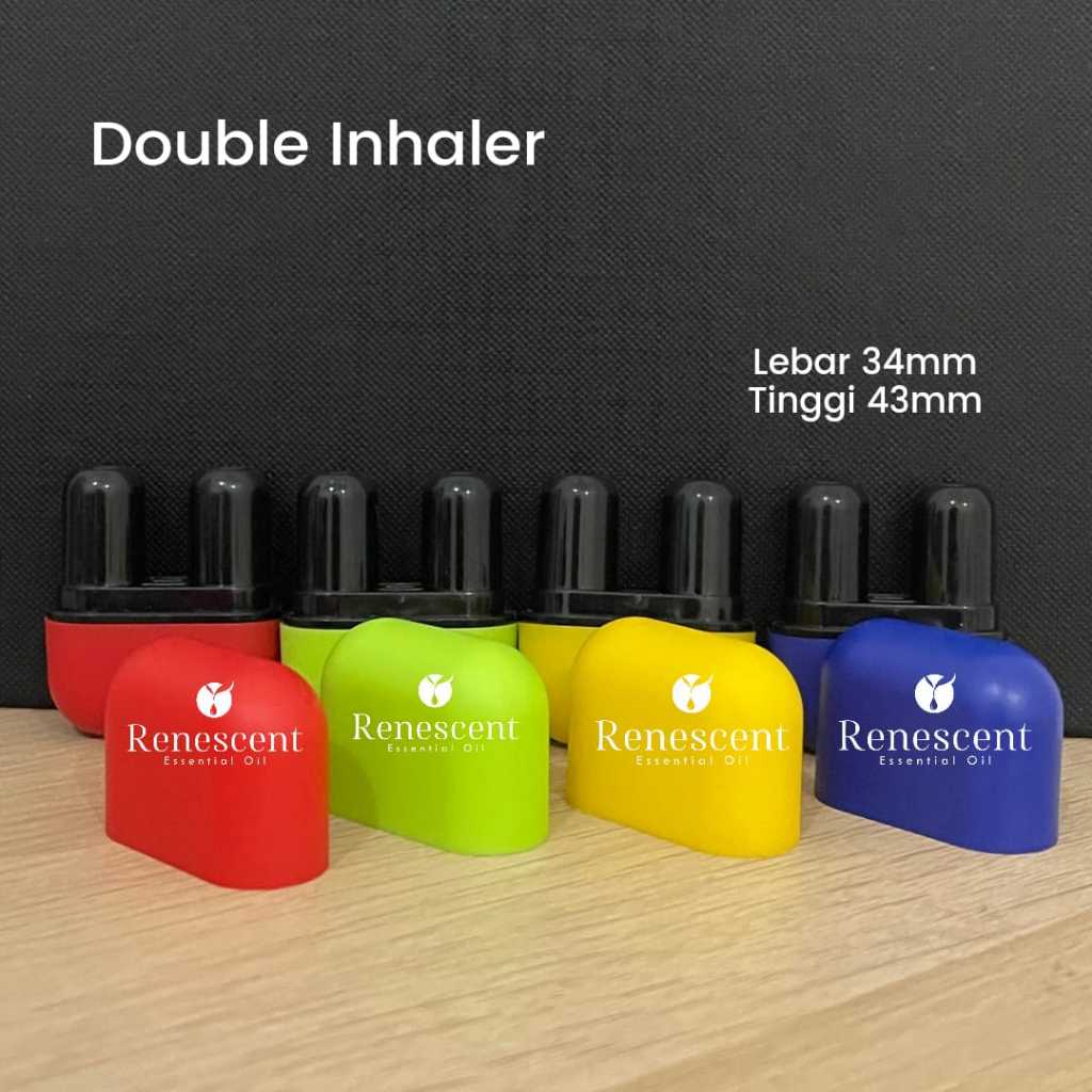 Jual Kemasan Double Inhaler Mini Kosong Include Cotton Wick (Kapas ...