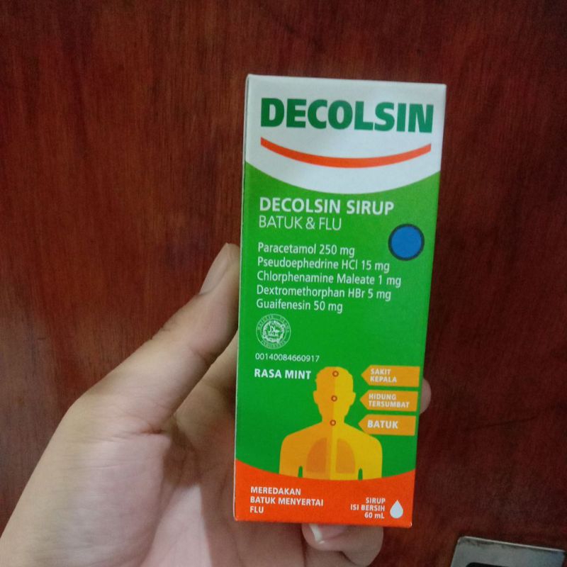 Jual Decolsin syr 60ml obat batuk & flu | Shopee Indonesia