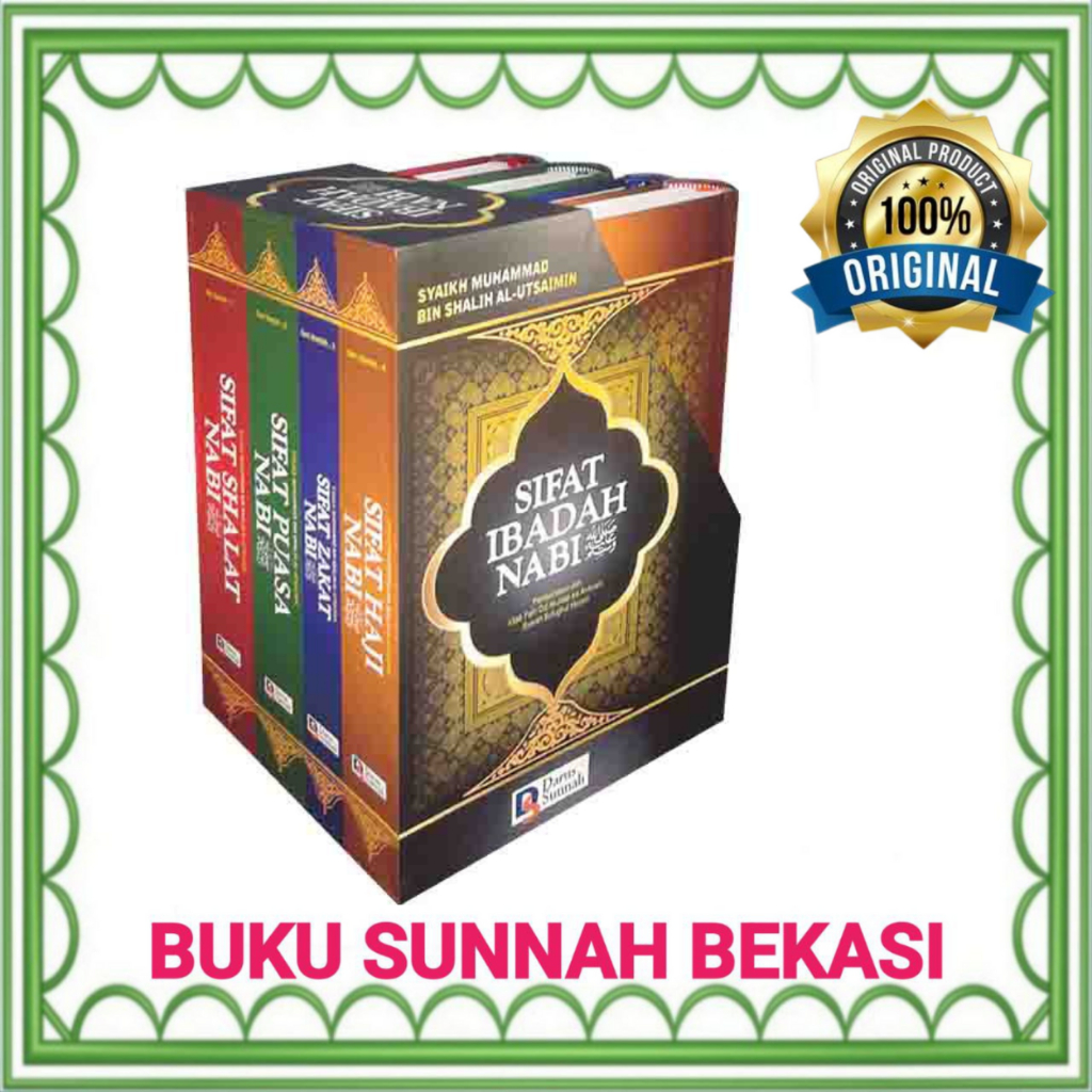 Jual DARUS SUNNAH | 1 SET Sifat Ibadah Nabi ( 4 Buku ) | Shopee Indonesia