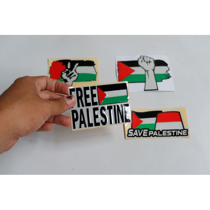 Jual Stiker cutting PALESTINA, stiker save Palestina, stiker free ...