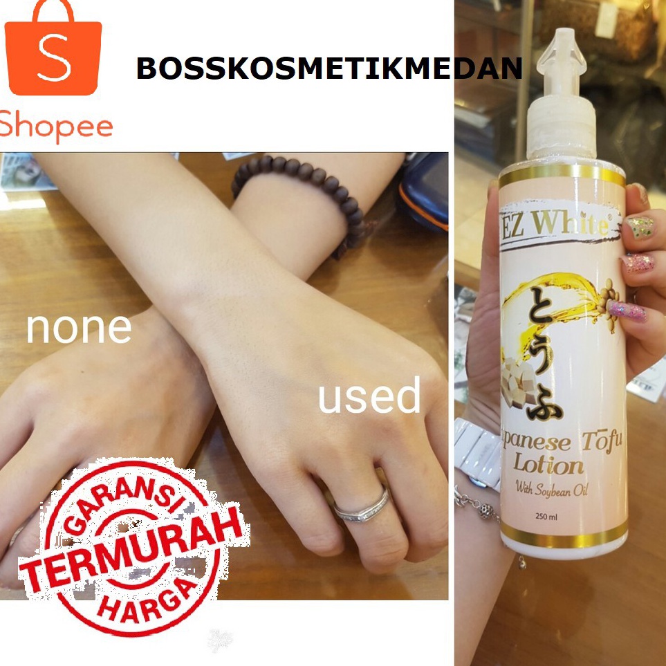 Jual KODE V6H EZ White Japanese Tofu with soybean oil hand and body ...
