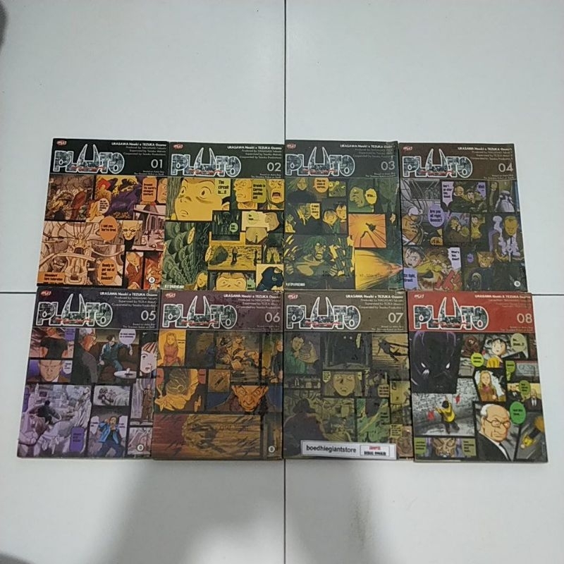 Jual Komik Pluto 1-8 tamat | Shopee Indonesia