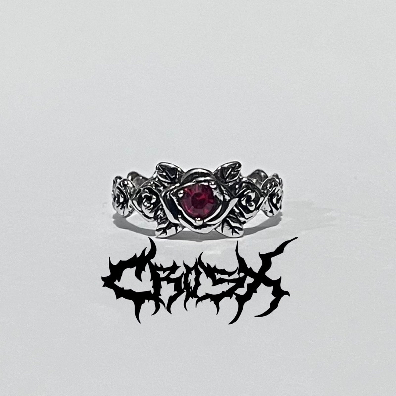 Jual HATU RING / FLOWER ROSE RING CINCIN BUNGA MAWAR TENGKORAK CINCIN ...