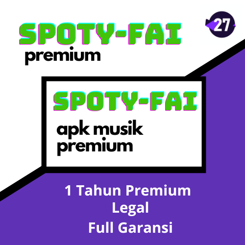Jual SPOOTI MUSIC SPO-TY FAY Pro Premium Semua Perangkat 1 Tahun ...