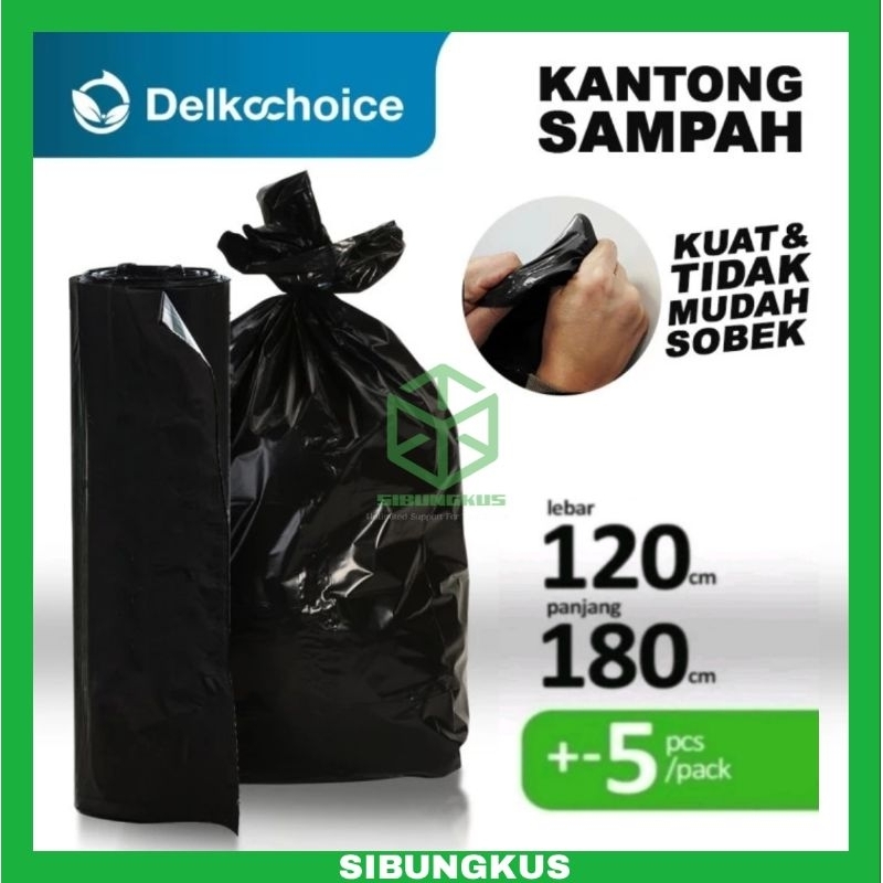 Jual PLASTIK SAMPAH BESAR TRASH BAG 120X180 | Shopee Indonesia