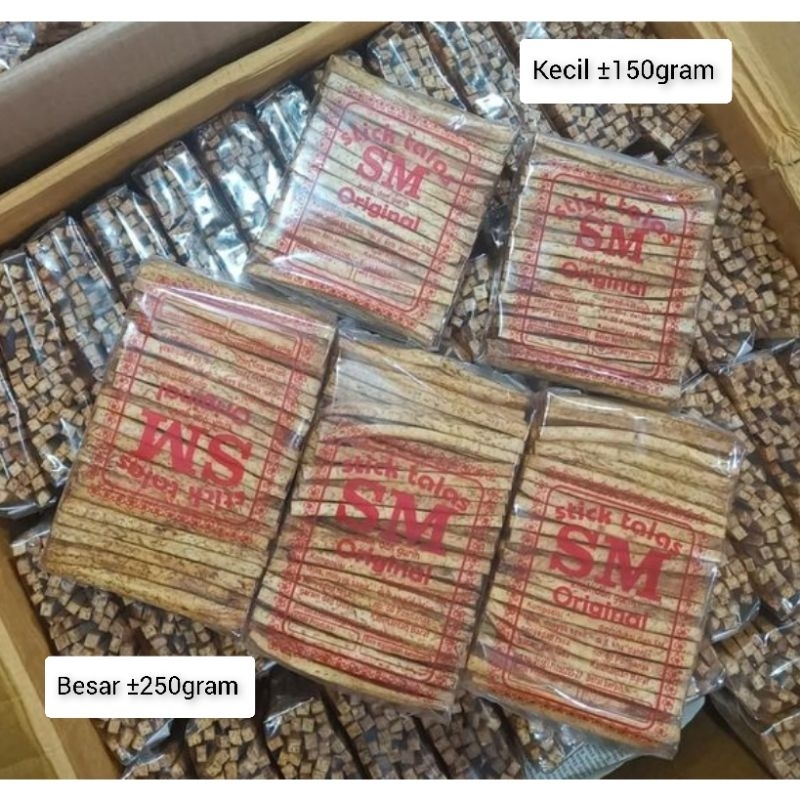 Jual Talas Snack SM / Stick Talas Pontianak / Keripik Talas / Snack ...