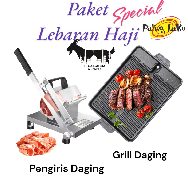 Jual Paket Lebaran Haji - Alat Pengiris Daging dan Grill Daging ...
