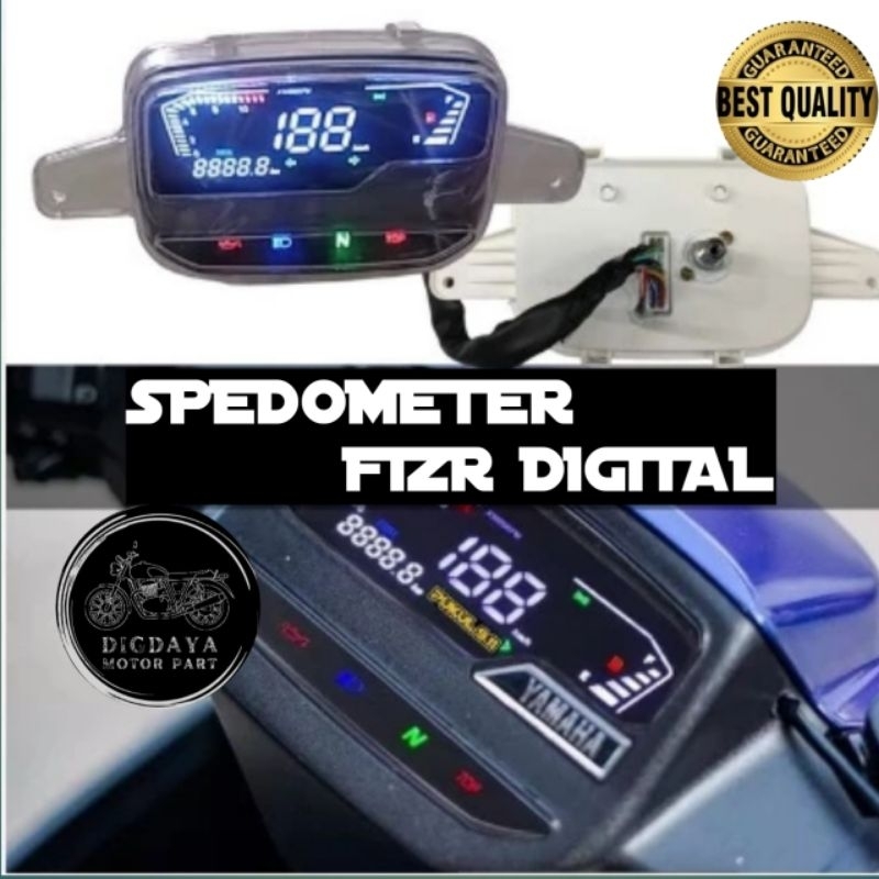 Jual speedometer digital FIZR F1ZR spidometer poswan force one high ...