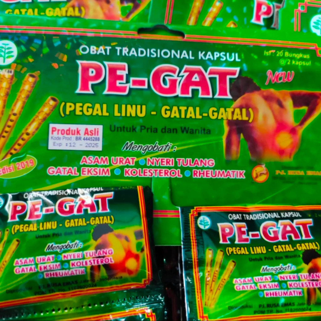 Jual HDP COD OBAT TRADISIONAL PEGAT KAPSUL JAMU PE-GAT (PEGAL LINU ...