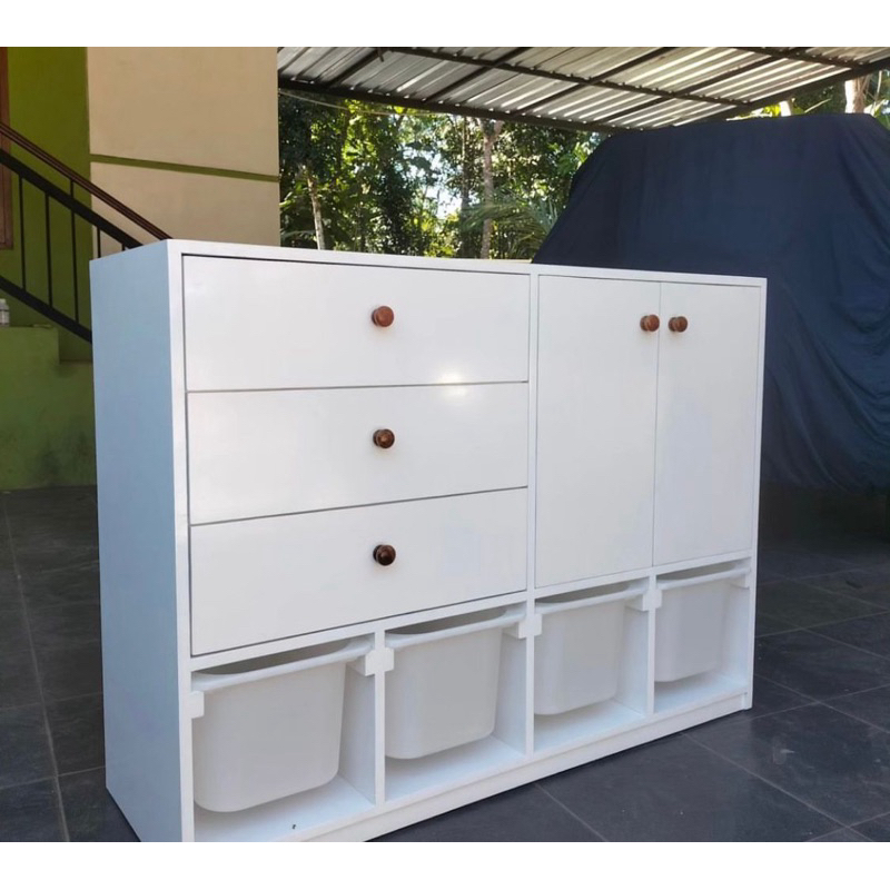 Jual Rak trofast,rak mainan,almari baju anak multifungsi | Shopee Indonesia