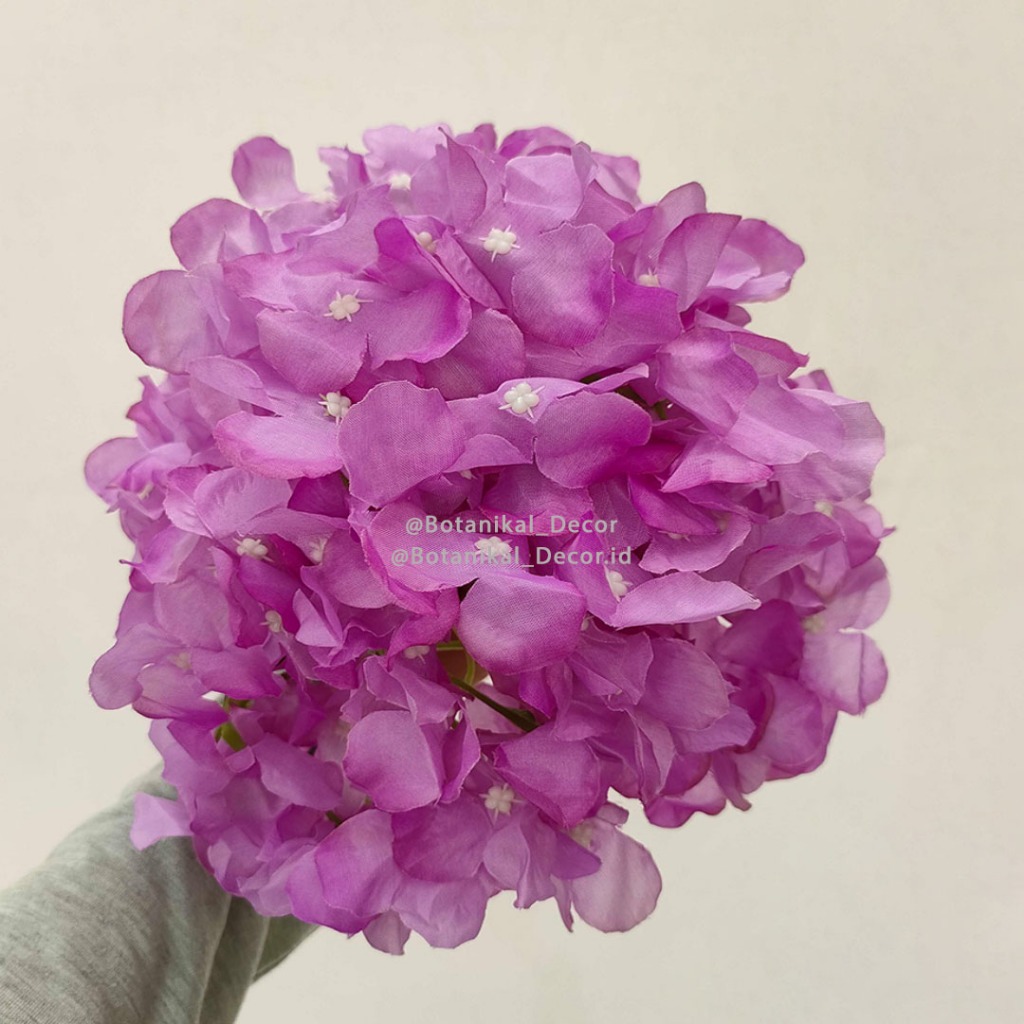 Jual Jumbo Hydrangeas x5 Bunga Hortensia Palsu Bunga Artifcial ...