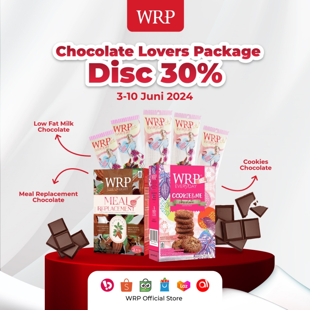 Jual WRP Chocolate Lovers Package | Shopee Indonesia