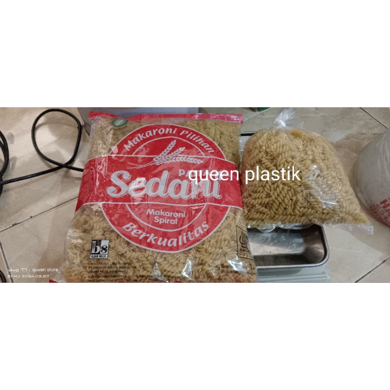 Jual Makaroni rebus macaroni spiral sedani repack 500 gr | Shopee Indonesia