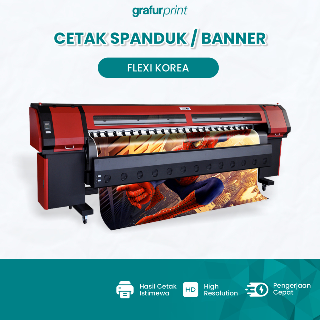 Jual Cetak Spanduk Banner Baliho Bahan Flexy Korea Finishing Lubang Mata Ayam Cepat Berkualitas ...