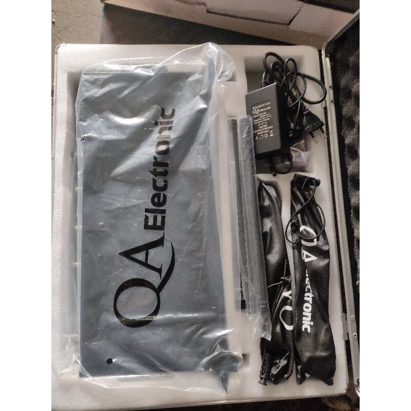 Jual MIC WIRELESS QA ELECTRONIC HMD 46 PRO SYSTEM WIRELESS MICROPHONE ...