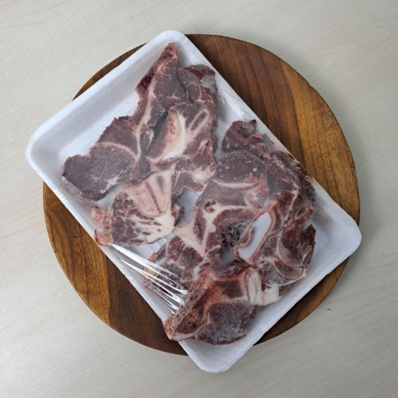 Jual Iga Gondrong Sapi Tulang Leher Berdaging Beef Neck Bone 1kg