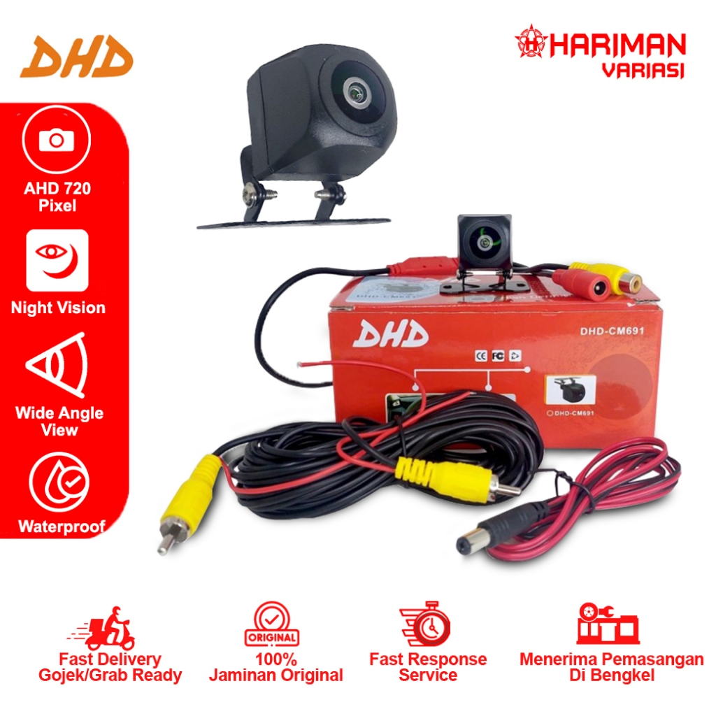 Jual Kamera Mundur Kamera Parkir DHD CM-691 Kualitas AHD 720P | Shopee Indonesia