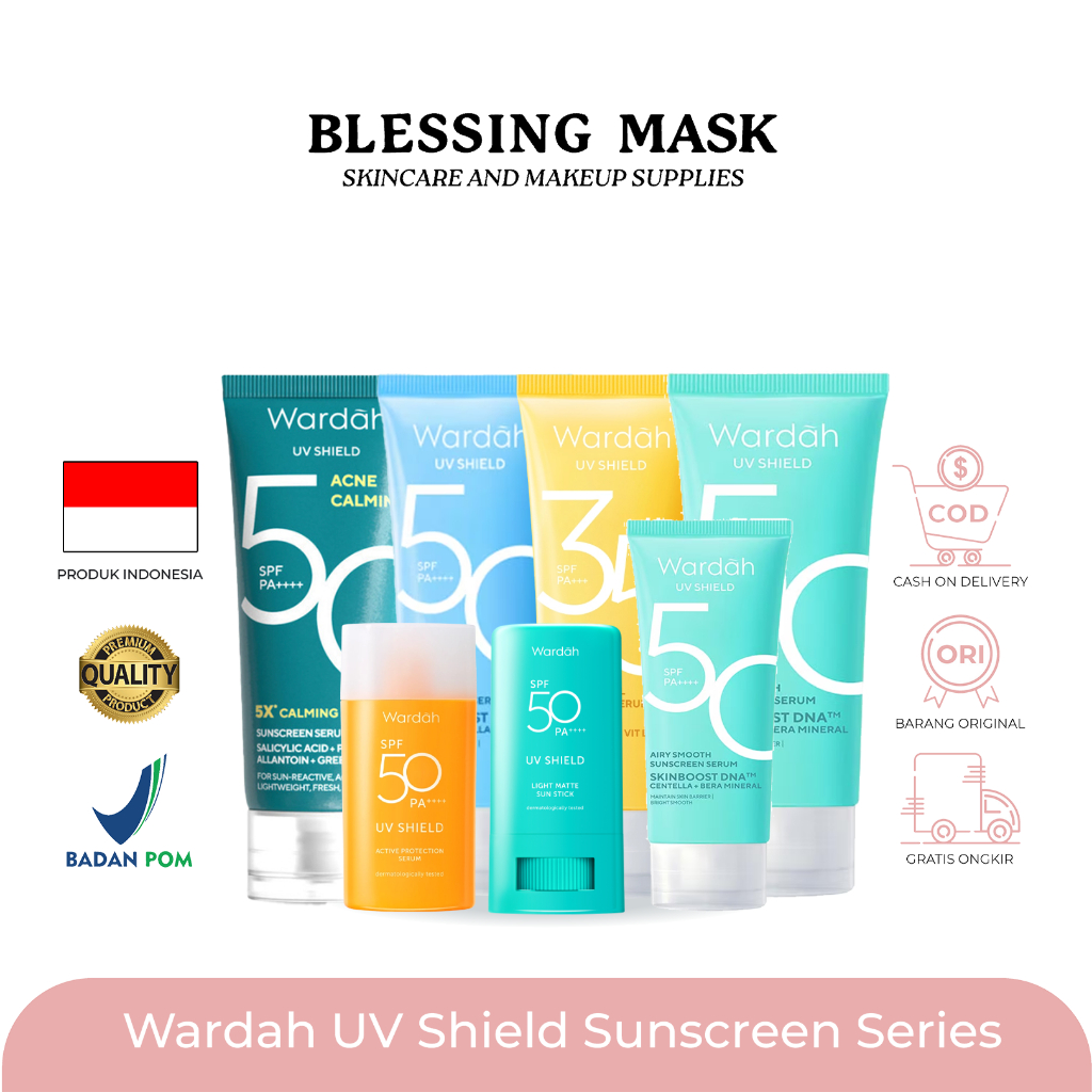 Jual WARDAH UV Shield Aqua Fresh Essence | Active Protection Serum ...