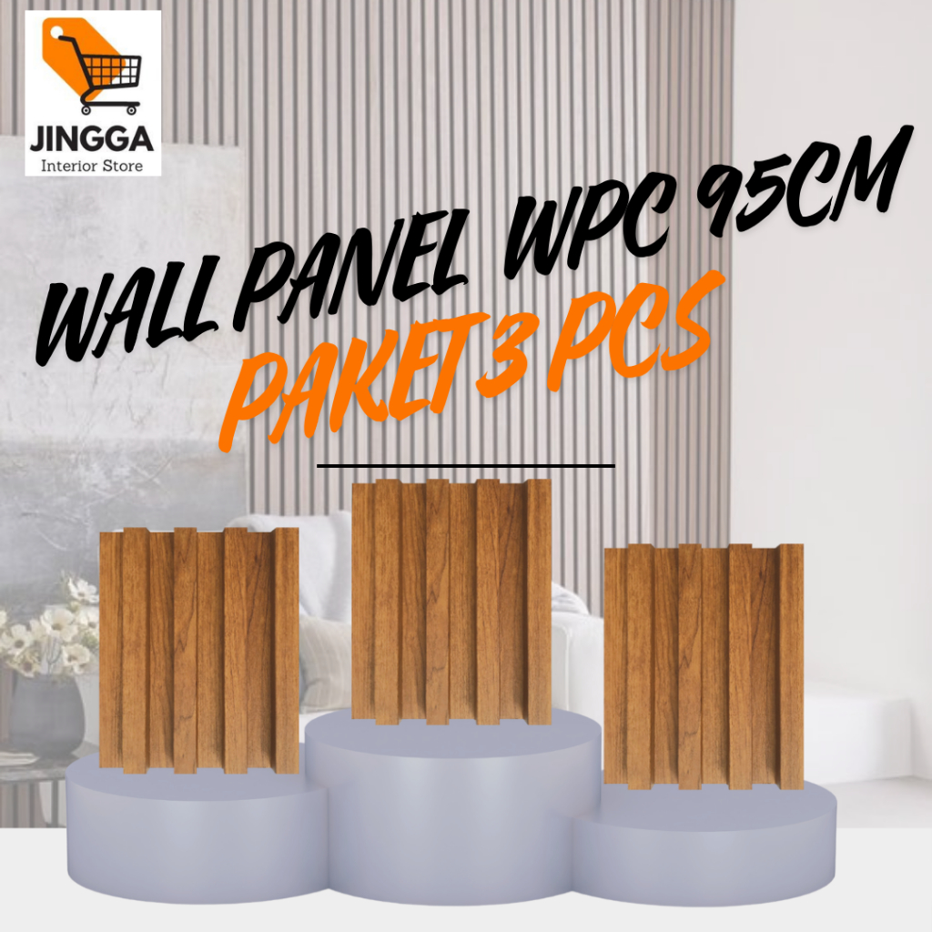 Jual PAKET 3 PCS WALLPANEL WALL PANEL UKURAN 95CM 1METER AESTHETIC ...