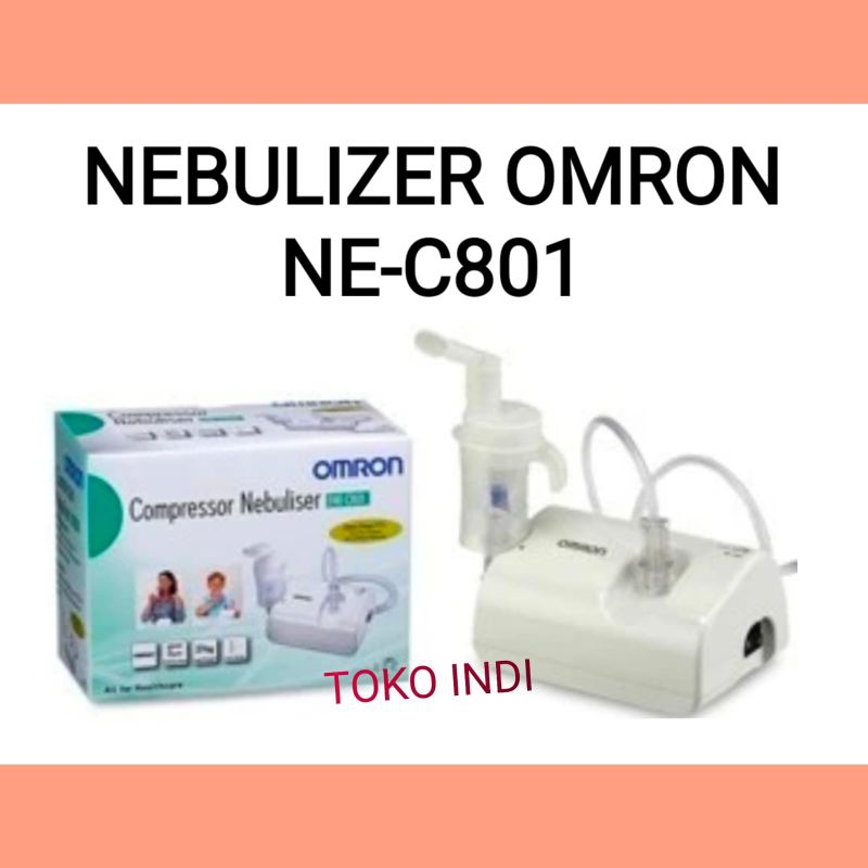 Jual Nebulizer OMRON NE-C801/Compressor Nebulizer OMRON NE-C801 | Shopee Indonesia