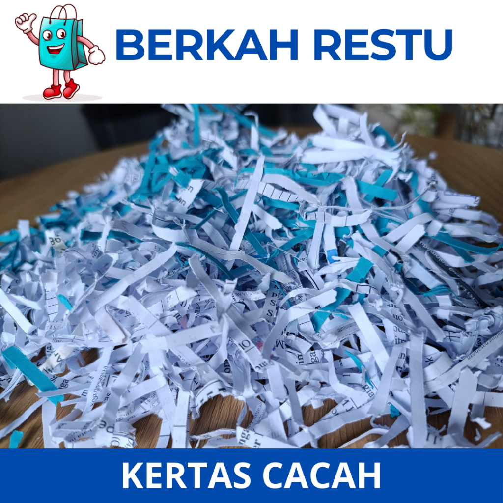 Jual Kertas Cacah/Kertas hancur/Kertas Packing/Kertas Serut | Shopee ...