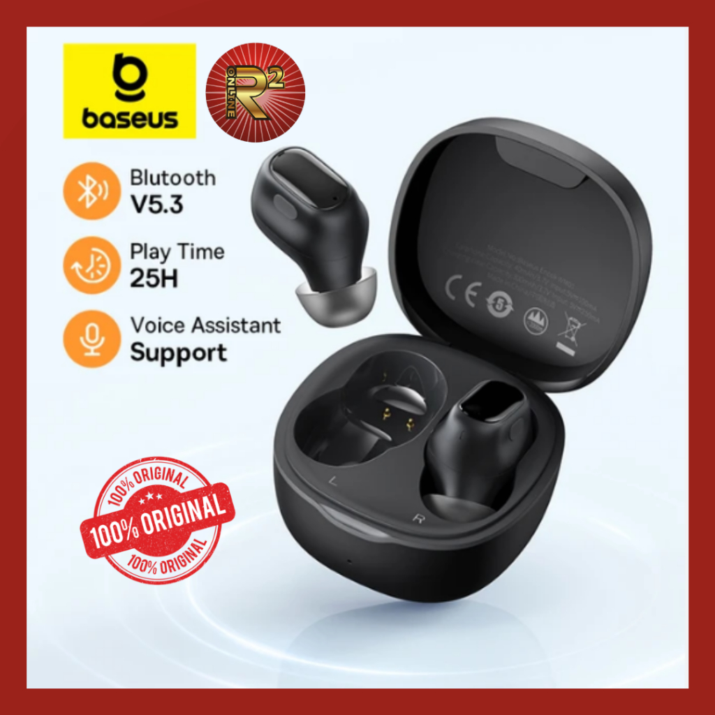 Jual Baseus WM01 Encok Bowie True Wireless Bluetooth Mini Earbuds TWS ...