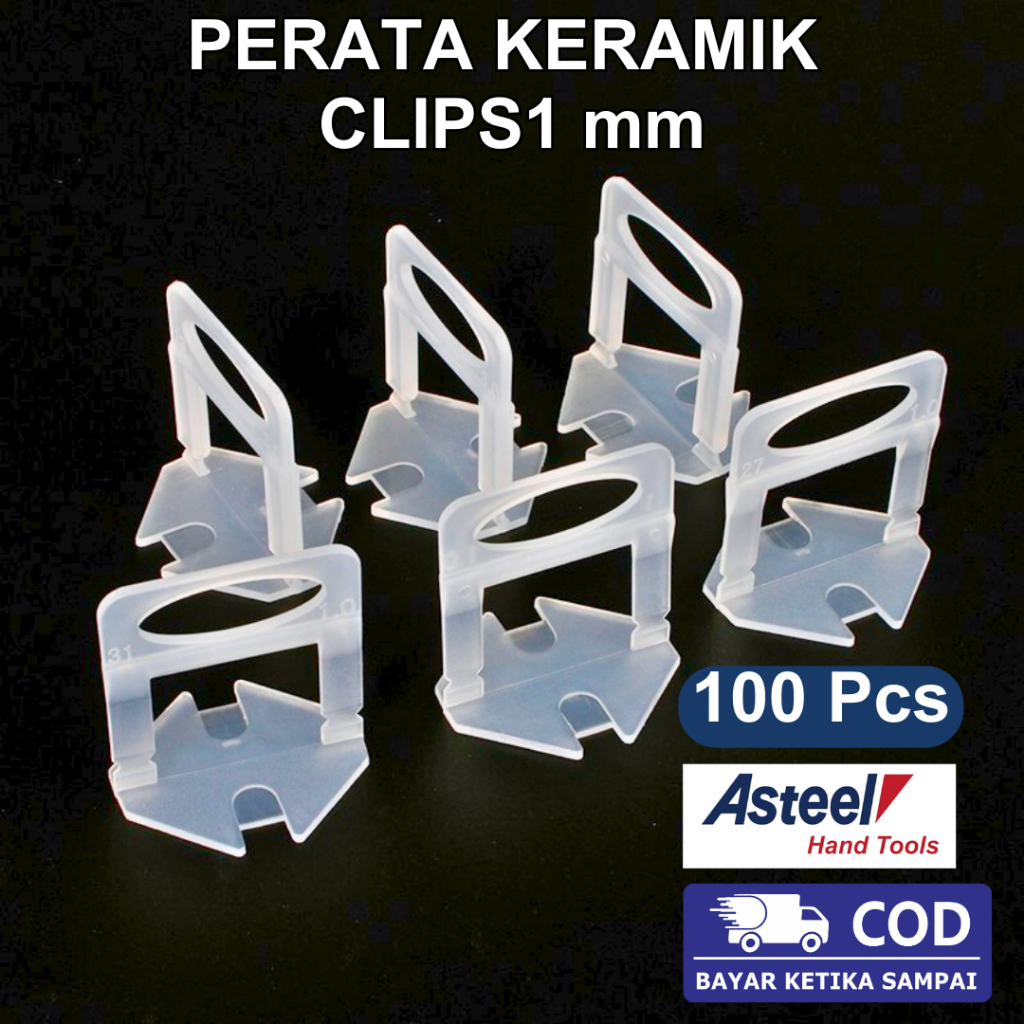 Jual ASTEEL Clip klip nat Alat Perata Pasang Keramik Granit lantai ...