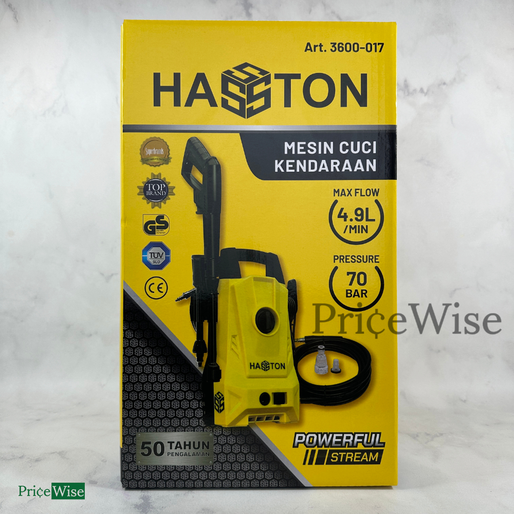 Jual Mesin Steam Cuci Mobil Motor AC 70 Bar Hasston 3600-017 / Jet ...