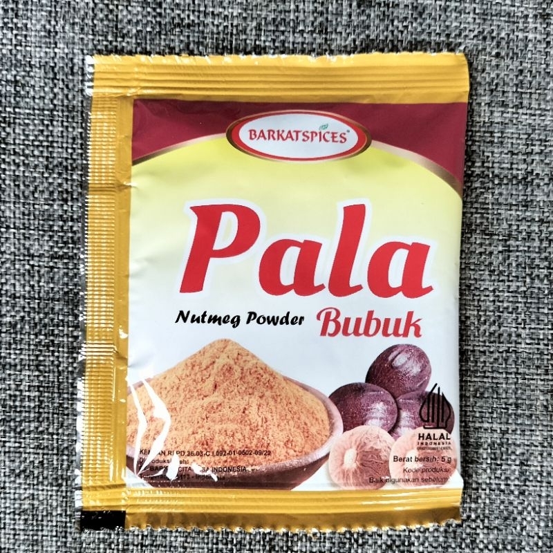 Jual Bumbu PALA Bubuk 5gr Barkat Padang asli khas Minang | Shopee Indonesia