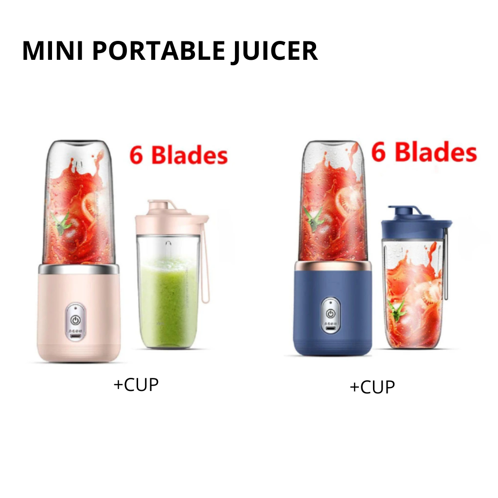 Jual Blender Jus Mini Small Portable Juicer +2cup | Shopee Indonesia