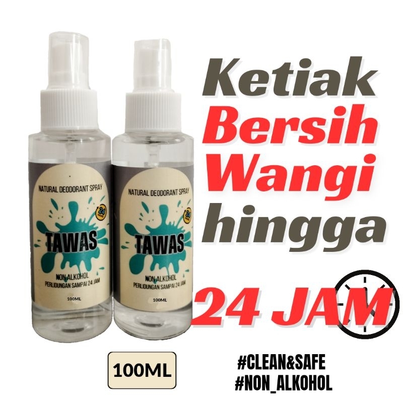 Jual Natural Deodorant Tawas/Deodorant Natural Tawas/Deodorant Air ...