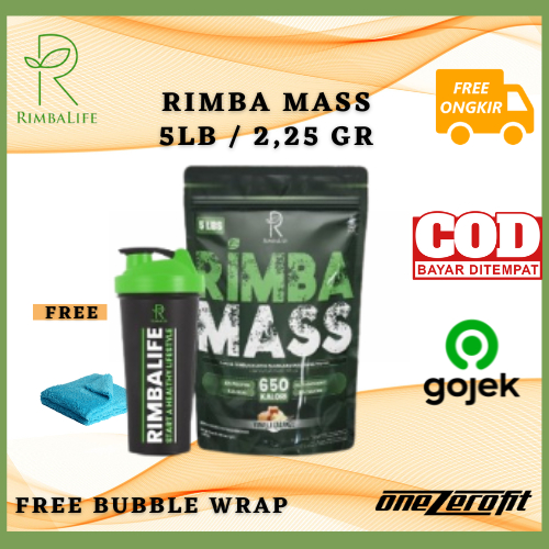 Jual RIMBA LIFE Rimba Mass 5lbs 2250 Gram Gainer Penambah Berat Badan ...