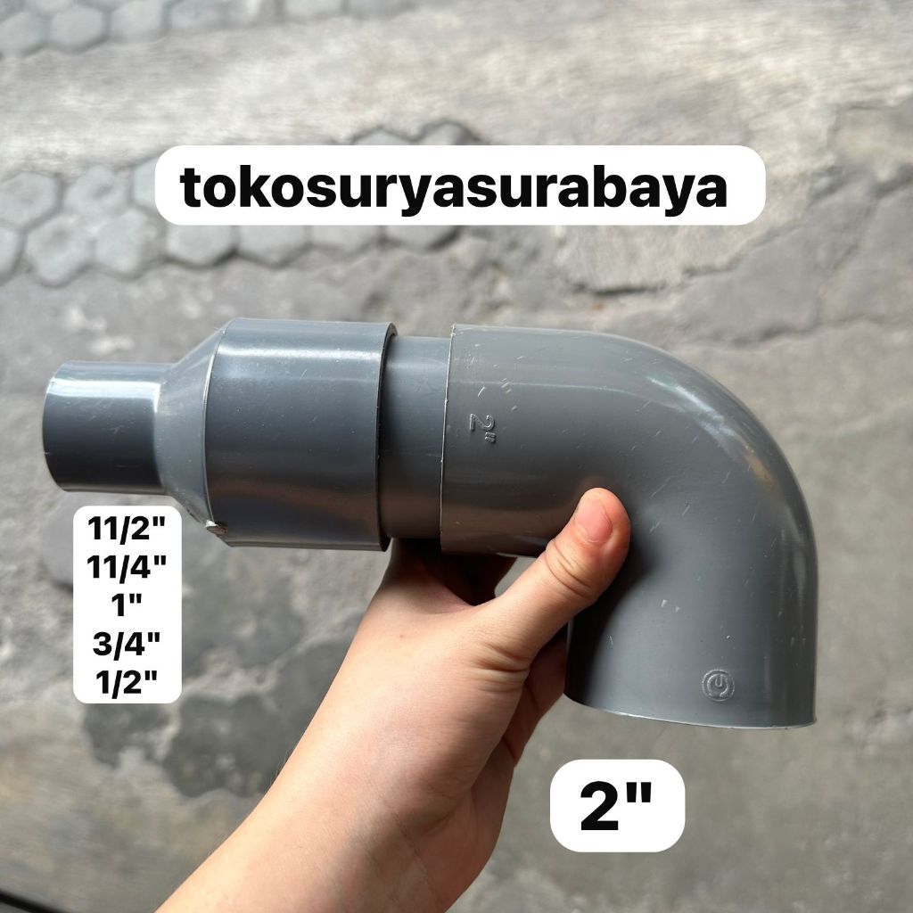 Jual Verlop Keni 2" / Over Keni 2" /// Verlop Keni 2" x 1/2" Verlop ...