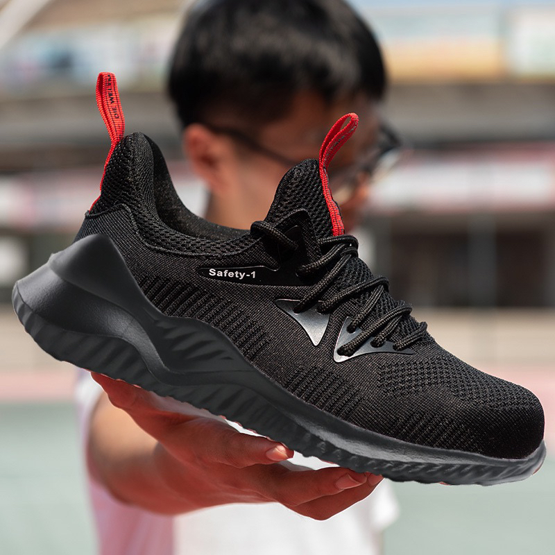 Jual Sepatu Safety Super Ringan sport running ujung besi | Shopee Indonesia
