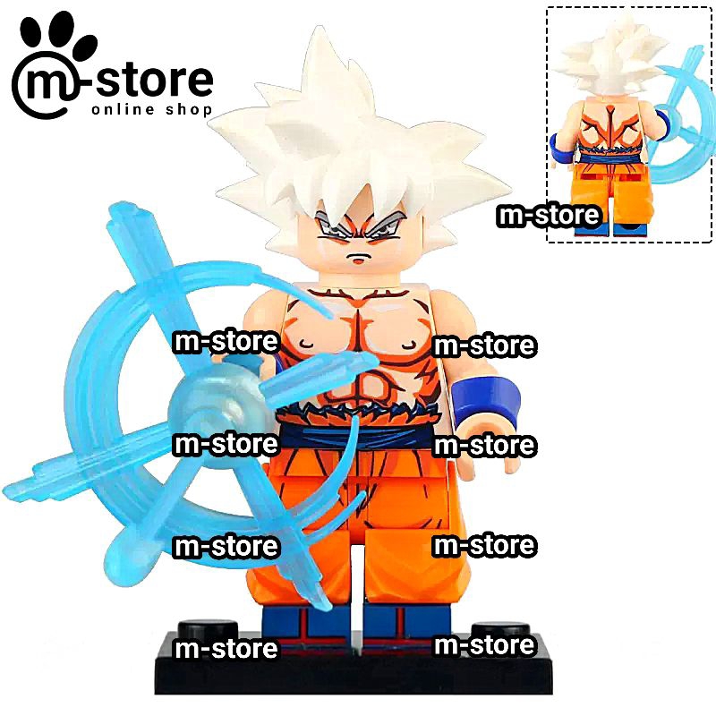 Jual brick dragon ball goku ultra instinct mini toy figure | Shopee ...