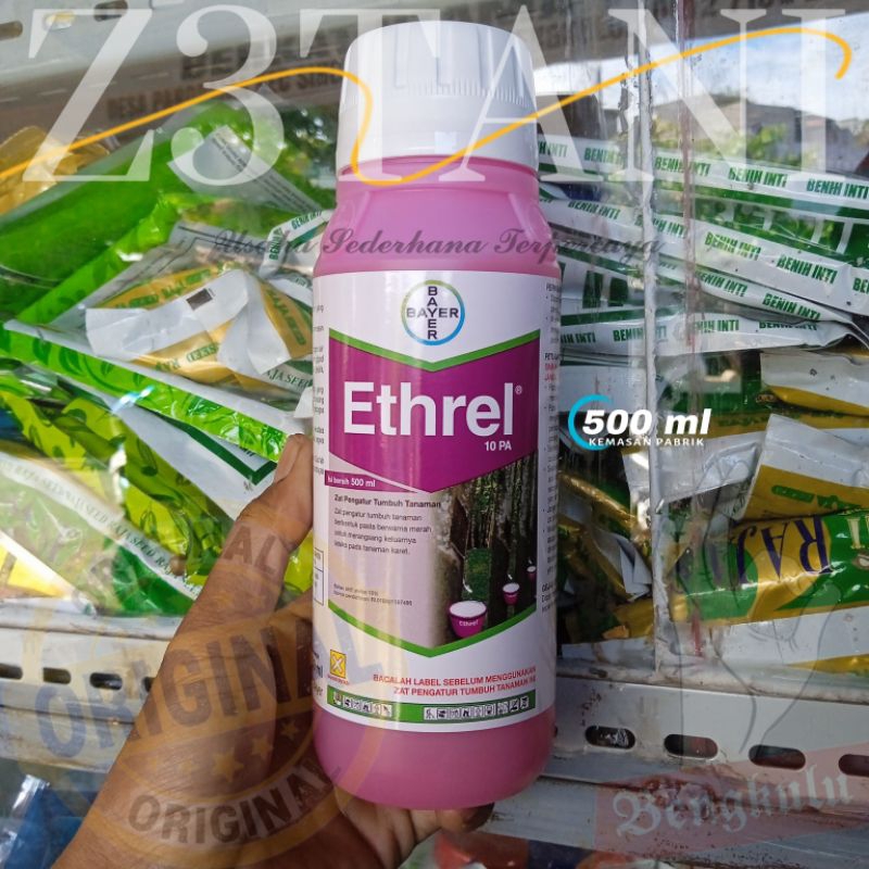 Jual ZPT ETHREL 10 PA - 500ml - Perang-sang Getah Karet | Shopee Indonesia