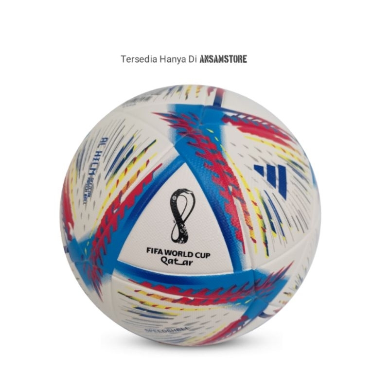 Jual Bola Sepak Pildun AL RIHLA Size 5 Original Ball Bonus Pentilator ...