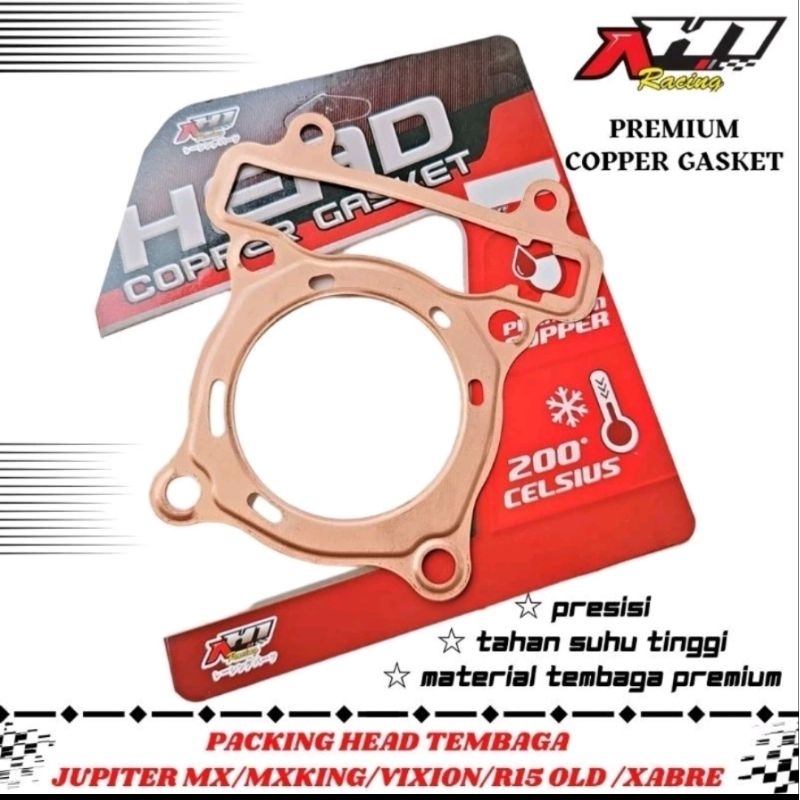 Jual PAKING PACKING BLOK HEAD TEMBAGA JUPITER MX MXKING VIXION OLD NVA NVL R15 V1 V2 XABRE 57 58 ...