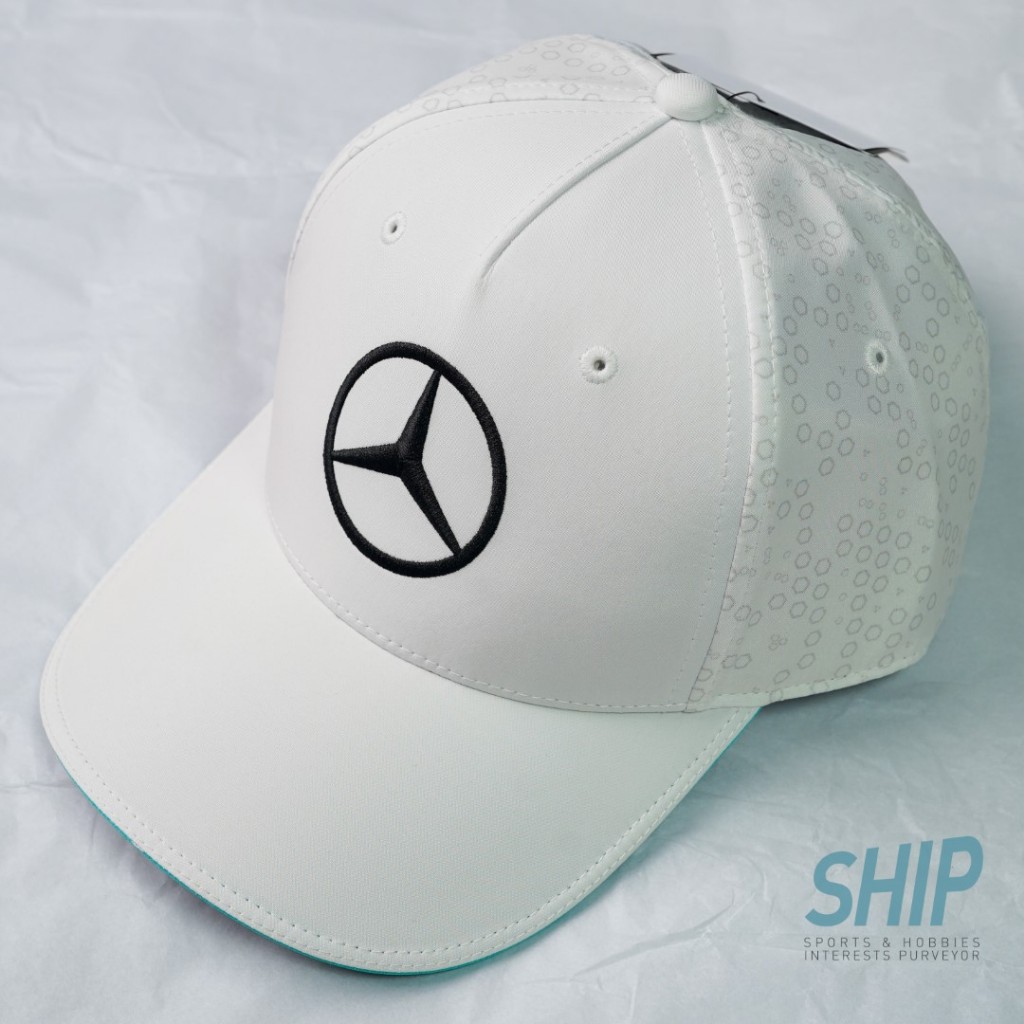 Jual Topi Mercedes AMG Petronas team cap white putih 2024 F1 original ...