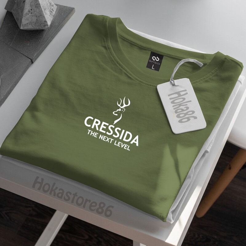 Jual Kaos Tebal Distro Lengan Pendek Logo Cressia | The Next Lvel ...
