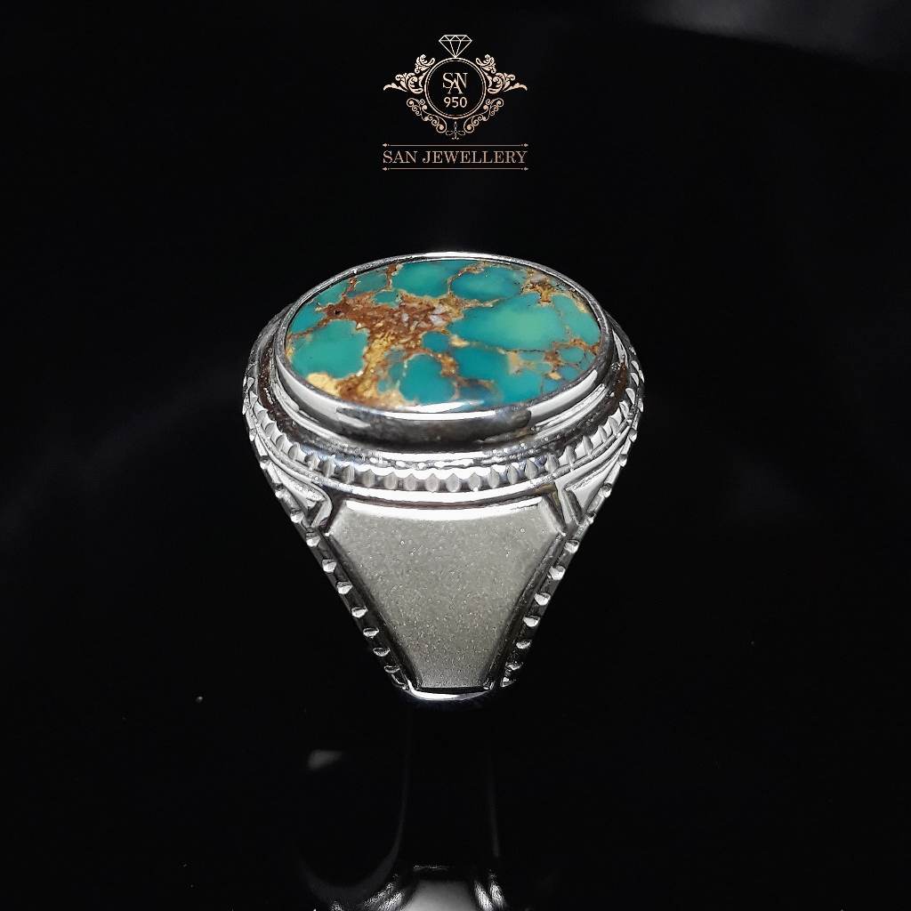 Jual Emban perak pria ikat batu akik permata 418 | Shopee Indonesia