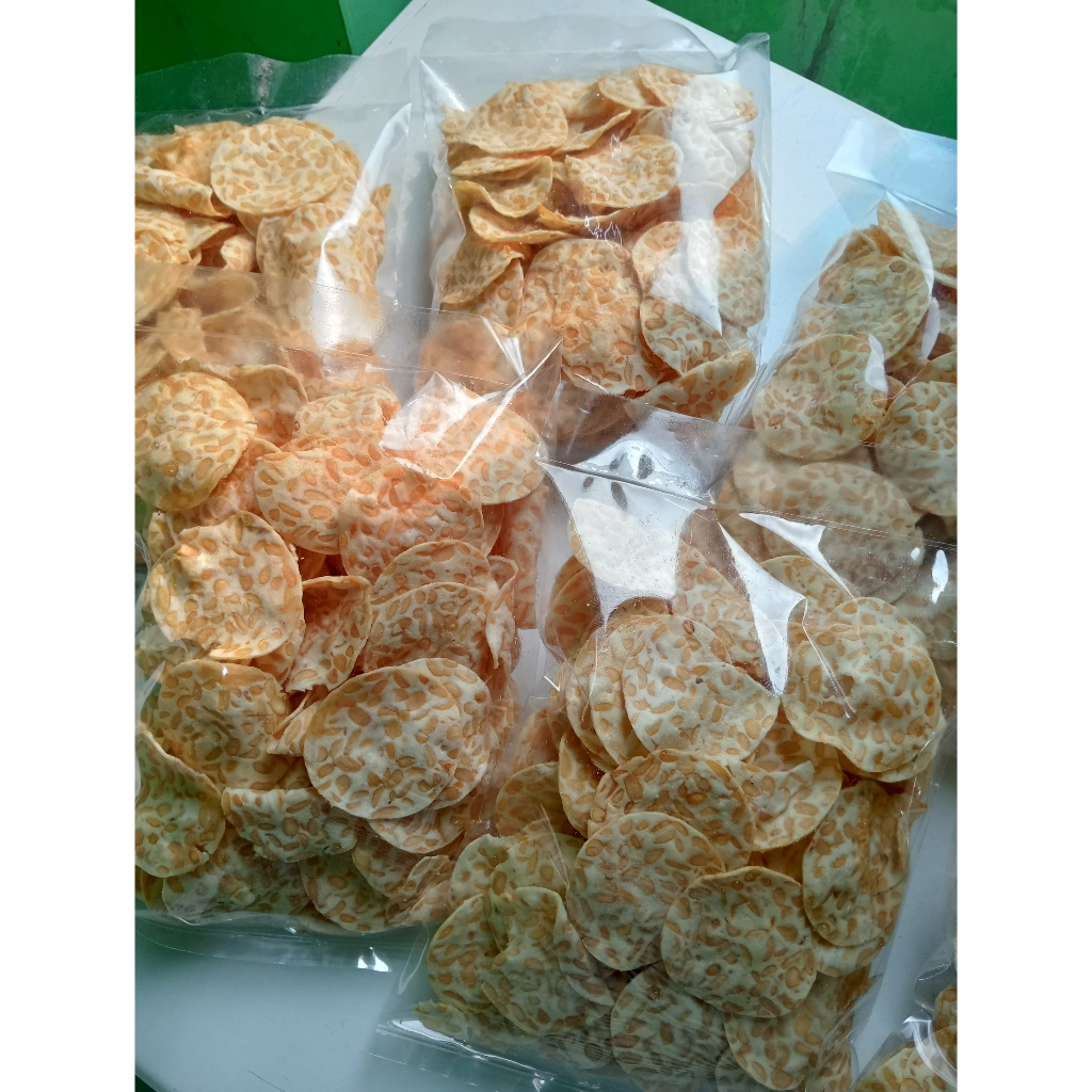 Jual Keripik tempe sagu 200gram / kripik tempe | Shopee Indonesia