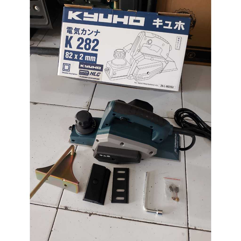 Jual Mesin Sugu KYUHO K282 Planer 82 mm Mesin Serut Kayu K 282 Alat Ketam | Shopee Indonesia